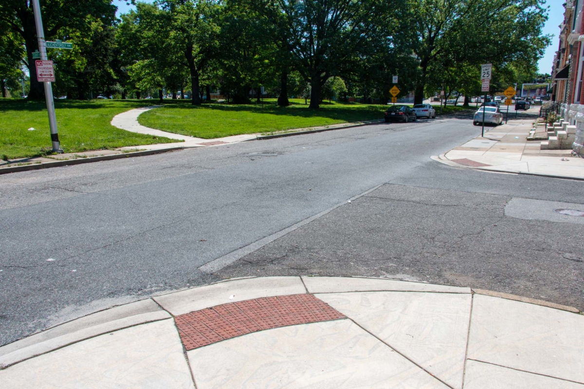 Four new crosswalks installed! – TAP Druid Hill