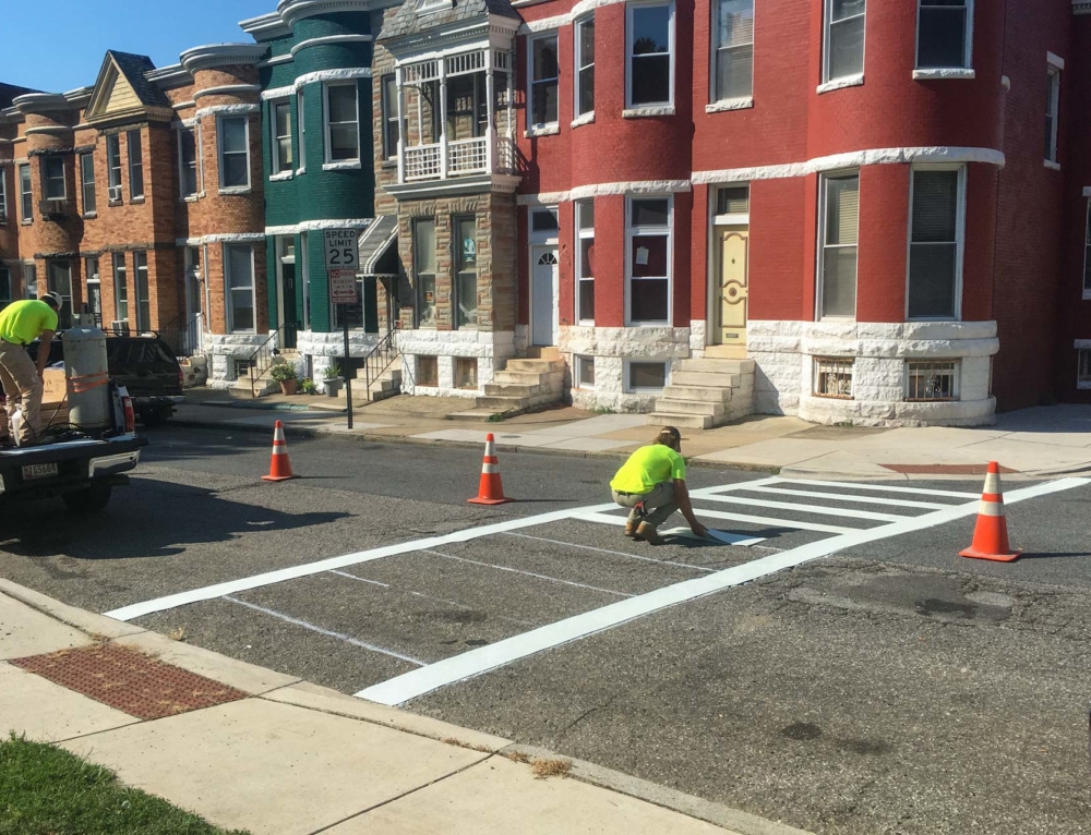 Crosswalks Repair Progress – TAP Druid Hill