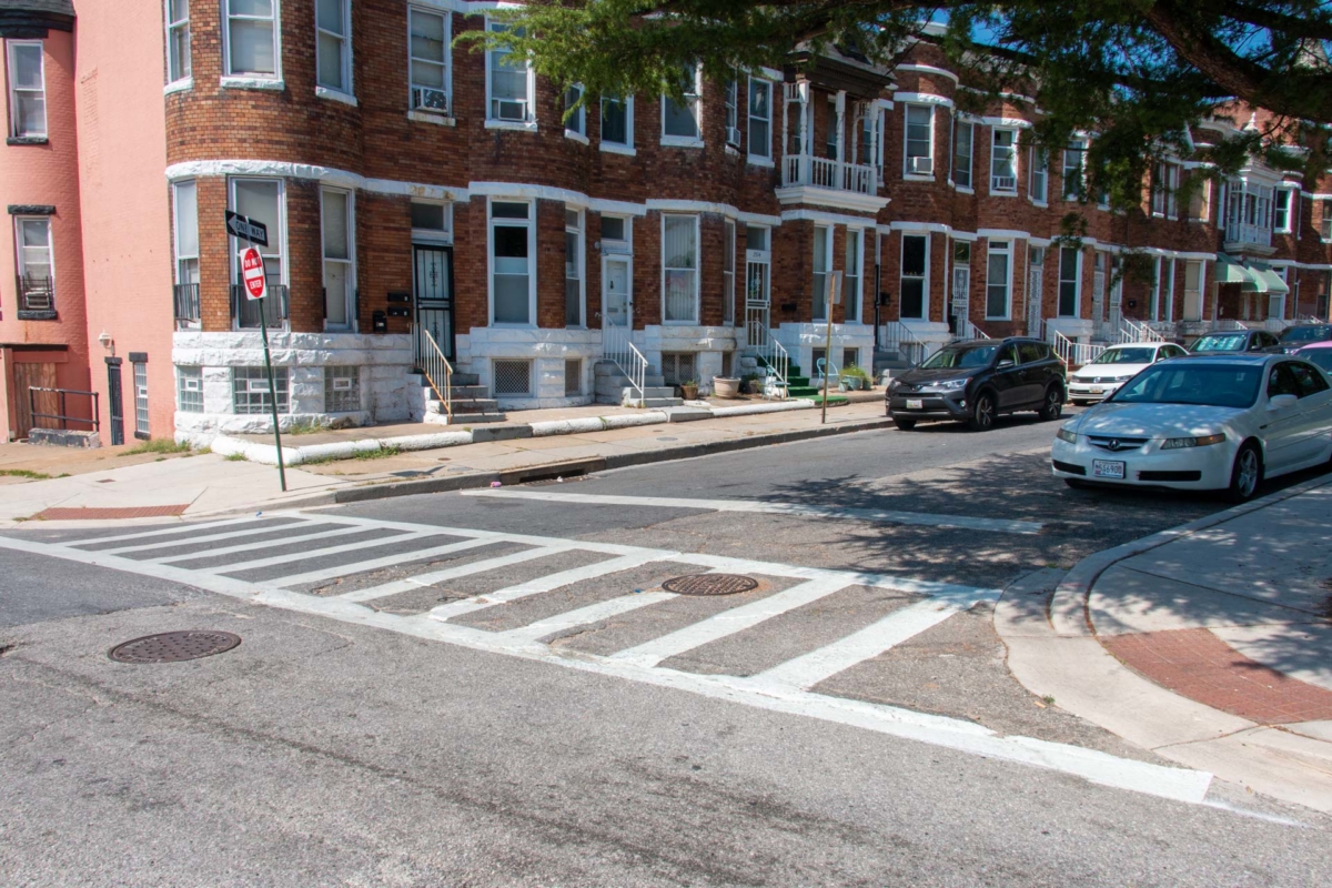 Four new crosswalks installed! – TAP Druid Hill